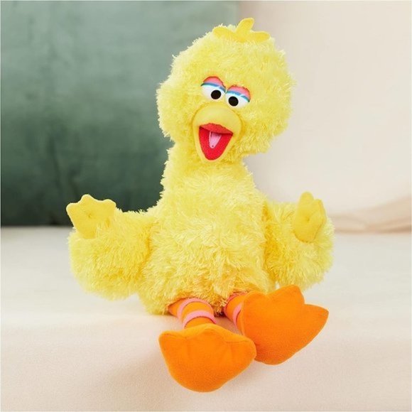 Toys | 14 Inch Yellow Street Official Big Bird Muppet Plush Premium ...